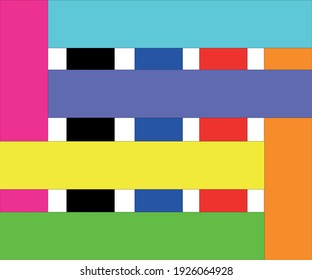 This Color Bars Vector Illustration Stock Vector (Royalty Free ...