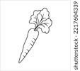 32,845 Carrot Outline Stock Vectors and Vector Art | Shutterstock