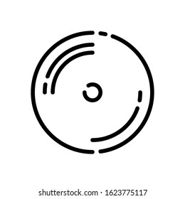 Radar Icon Design Isolated On White Stock Vector (Royalty Free ...