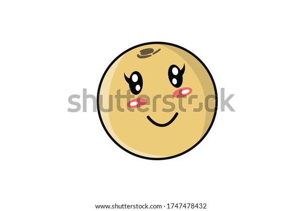This Duku Kawaii Cute Design Stock Vector (Royalty Free) 1747478432 ...