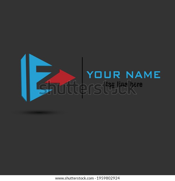 This E Z Initials Logo Design Stock Vector (Royalty Free) 1959802924 ...