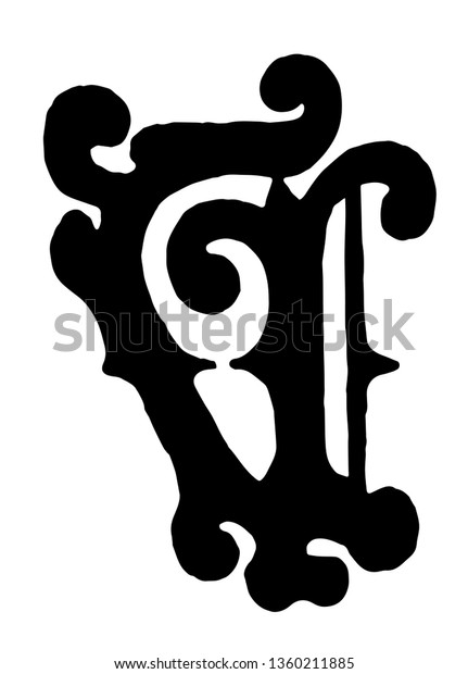 This Illustration Represents Medieval V Which Stock Vector (Royalty ...