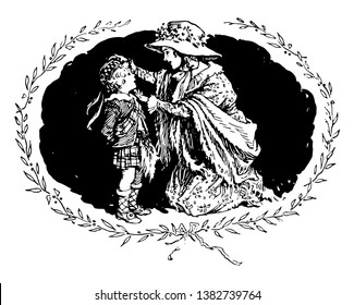 This Image Depicts Unconditional Love Between: เวกเตอร์สต็อก (ปลอดค่า ...