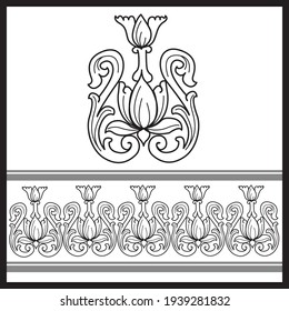 This Image Traditional Design Sri Lankan Stock Vector (Royalty Free ...