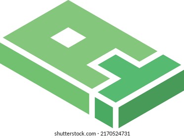 This Logo Consist T Letters Stock Vector (Royalty Free) 2170524731 ...