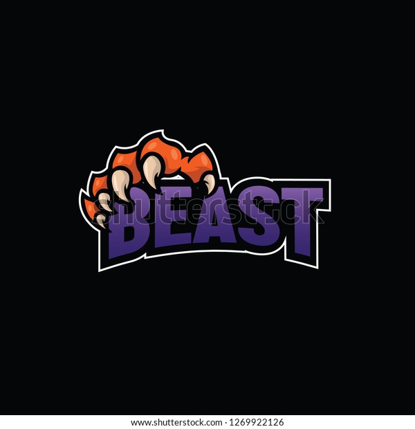 This Logo That Depicts Beast Animals Stock Vector (Royalty Free) 1269922126