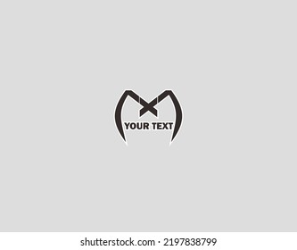 This M X Logo Stock Vector (Royalty Free) 2197838799 | Shutterstock