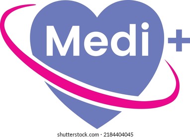 This Medical Purpose Logo Called Medi Stock Vector (Royalty Free ...