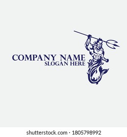 This Mythological Design Figure Logo Can Stock Vector (Royalty Free ...
