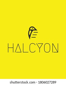 This One Halcyon Logo You Can Stock Vector (Royalty Free) 1806027289 ...