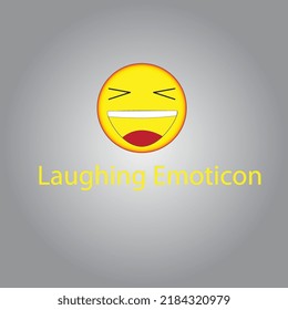 This One Laughing Emoticons That Represents Stock Vector (Royalty Free ...