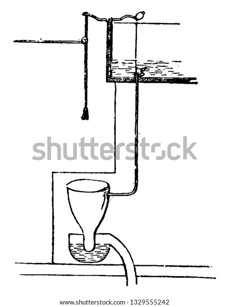 This Representation Type Representation Water Closet Stock Vector ...