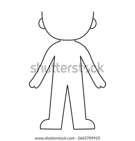 Human Body Outline Printable | Free download on ClipArtMag