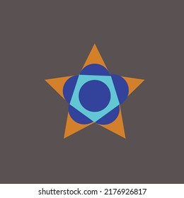 This Star Logo Design Can Be Stock Vector (Royalty Free) 2176926817 ...