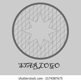 This Star Logo Eps File Stock Vector (Royalty Free) 2174387675 ...