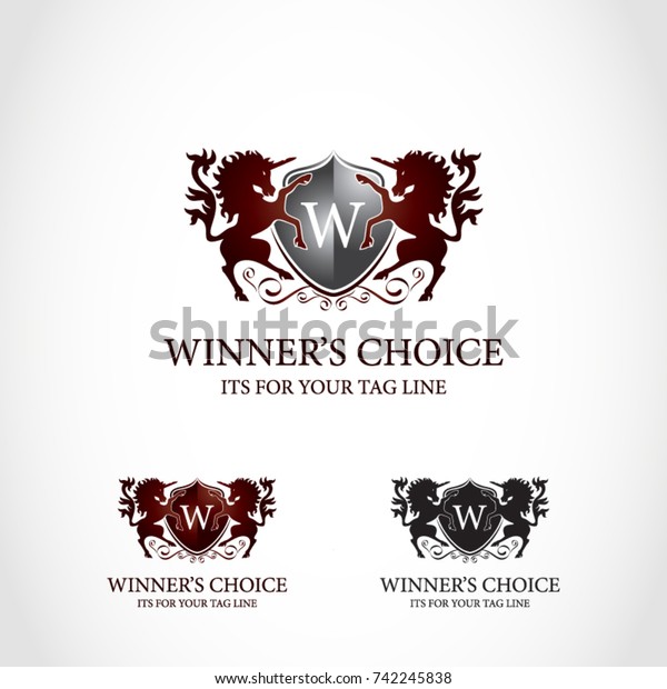 This Unique Style Logo Used Many Stock Vector (Royalty Free) 742245838 ...