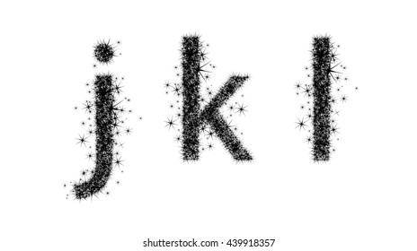 Three Alphabet Letters: เวกเตอร์สต็อก (ปลอดค่าลิขสิทธิ์) 439918357 ...
