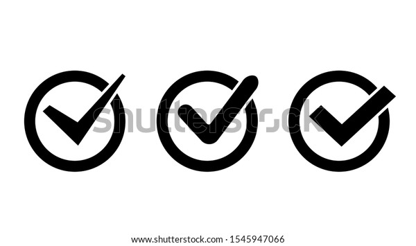 Three Black Vector Check Mark Icons: เวกเตอร์สต็อก (ปลอดค่าลิขสิทธิ์ ... Three Black Vector Check Mark Icons: เวกเตอร์สต็อก (ปลอดค่าลิขสิทธิ์ ...