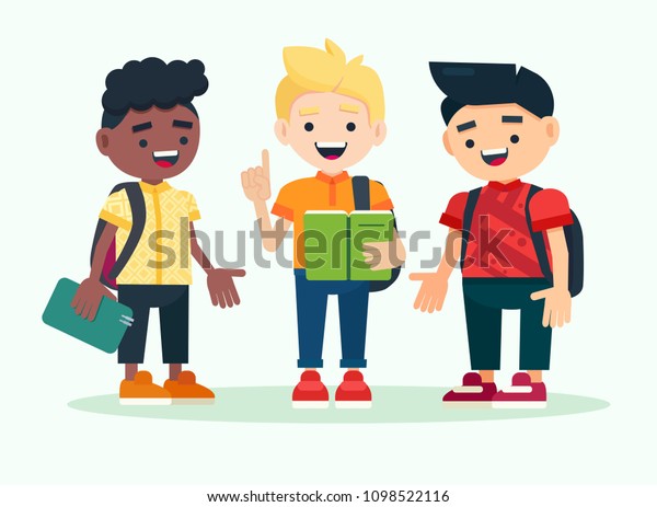 8,638 Three Children Talking Images, Stock Photos & Vectors | Shutterstock