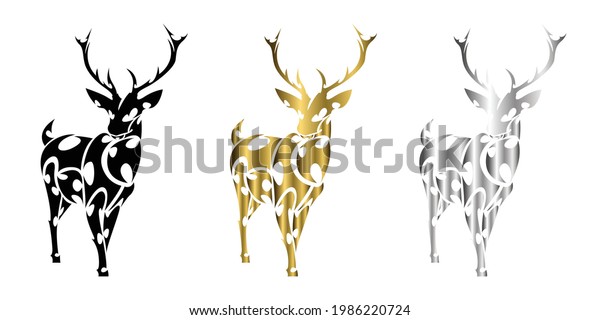 3,528 Golden Stag Images, Stock Photos & Vectors | Shutterstock
