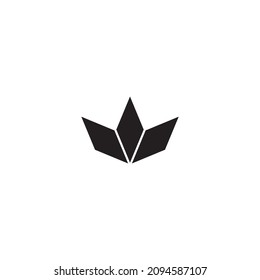 Three Diamonds Simple Symbol Logo Vector Stock Vector (Royalty Free ...