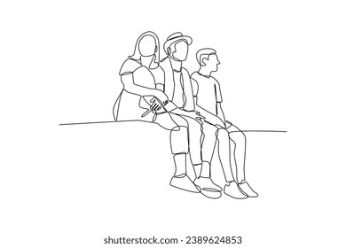 Hanging Out With Friends Drawing Best Friends Sitting On The Moon