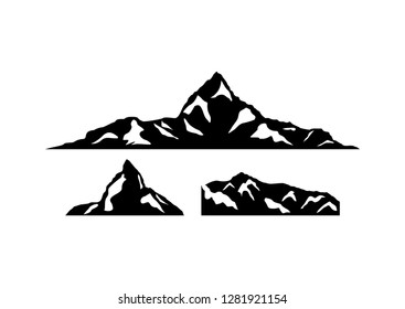Three Highest Mountains World Stock Vector (Royalty Free) 1281921154 ...