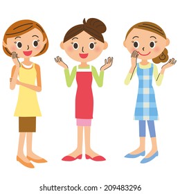 Two School Children Talking Vector Characters Stok Vektör (Telifsiz ...