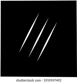 Three Lines White Stripes Black Background Stock Vector (Royalty Free ...