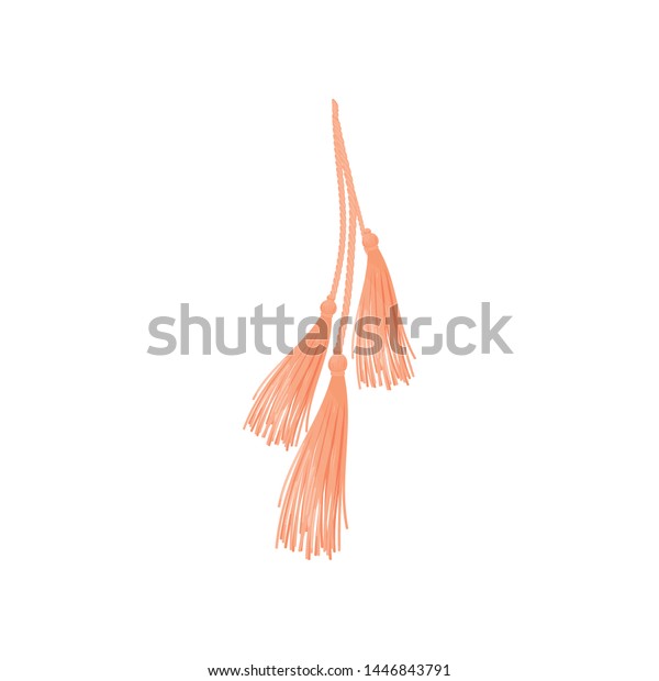 Three Pink Tassels Vector Illustration On Stock Vector (Royalty Free ...