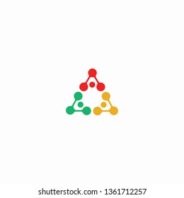 Three Point Logo Modern Concept Stock Vector (Royalty Free) 1361712257 ...