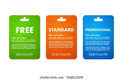 Three Product Services Package Cover Vector Stock Vector (Royalty Free ...