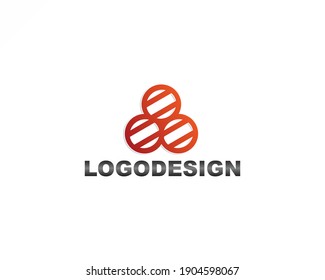 274 imagens de Three curved lines in circle logo template Imagens ...
