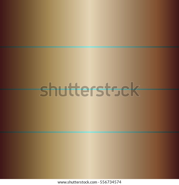 Three Shiny Blue Lines Gold Background Stock Vector (Royalty Free ...