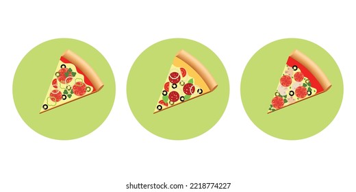 2,139 Three Slices Of Pizza Images, Stock Photos & Vectors | Shutterstock
