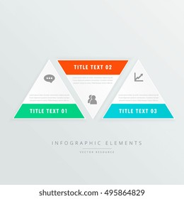 Three Levels Pyramid Process Chart Template Stock Vector (Royalty Free ...