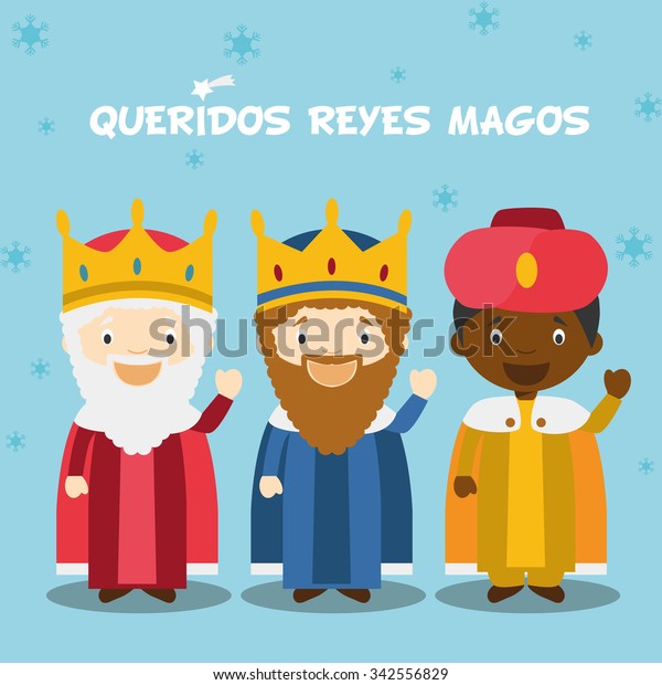 Three Wise Men Vector Illustration Christmas Stock Vector (Royalty Free ... Three Wise Men Vector Illustration Christmas Stock Vector (Royalty Free ...