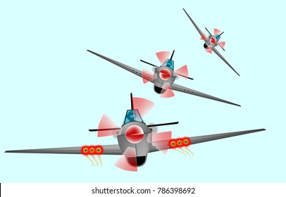47 Strafing plane Images, Stock Photos & Vectors | Shutterstock