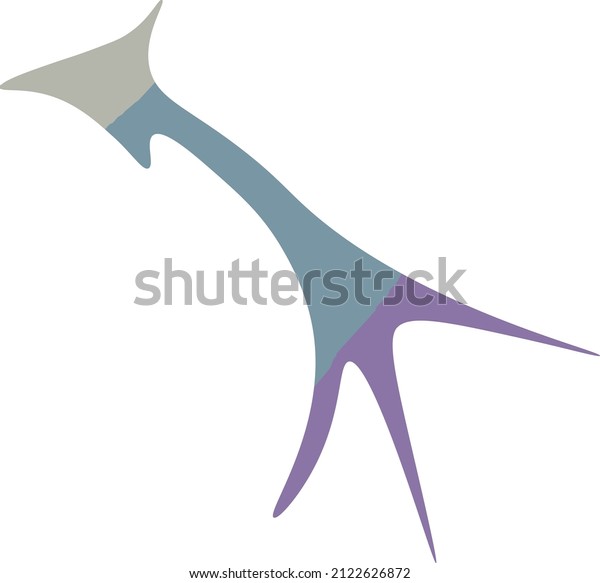Threecolor Illustration Arrow Single Element Infographics Stock Vector ...