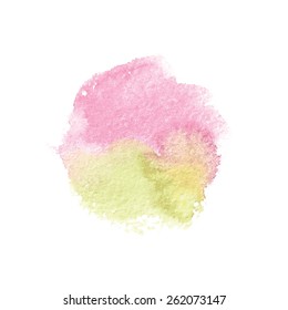 Threecolor Watercolor Texture Vector Illustration Stock Vector (Royalty ...