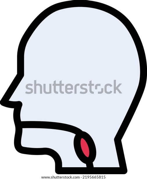 Throat Vector Illustration On Transparent Backgroundpremium: เวกเตอร์ ...