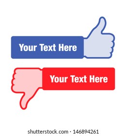 Recommended Not Recommended Sign Vector Good Stock Vector (Royalty Free ...