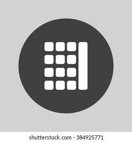 Thumbnails Grid Sign Icon Gallery View Stock Vector (Royalty Free ...