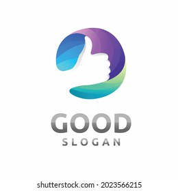 Thump Vector Logo Good Icon Logo Stock Vector (Royalty Free) 2023566215 ...
