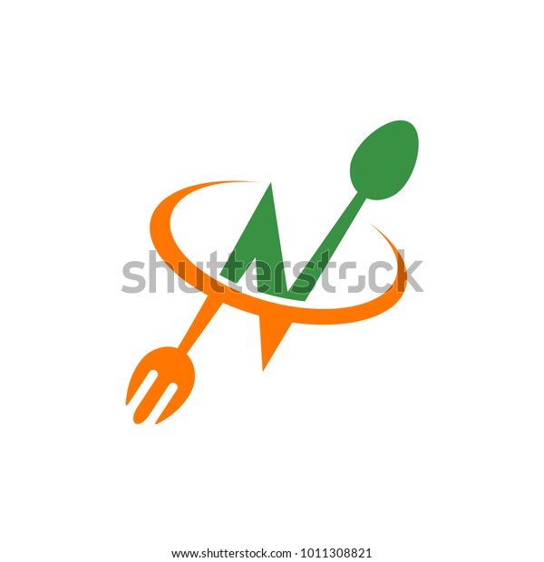 Thunder Food Logo Stock Vector (Royalty Free) 1011308821 | Shutterstock