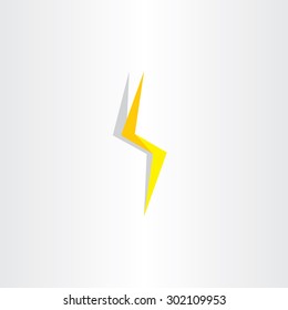 Simple Volt Flash Bolt Electrical Logo Stock Vector (Royalty Free ...