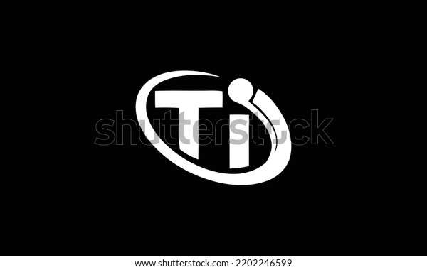 Ti Letter Logo Design Creative Modern Stock Vector (Royalty Free ...
