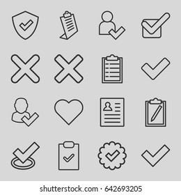 Tick outline icon Images, Stock Photos & Vectors | Shutterstock