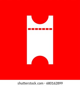 Ticket Icon Sign Design Stock Vector (Royalty Free) 680162899 ...