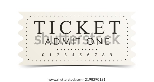 Ticket Sample Modern Elegant Ticket Card Stock Vector (Royalty Free ... Ticket Sample Modern Elegant Ticket Card Stock Vector (Royalty Free ...